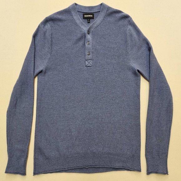 Bonobos | Sweaters | Bonobos Extra Fine Merino Wool Henley Sweater Slim ...